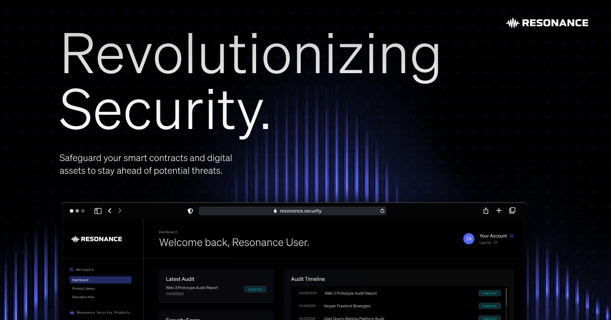 Resonance | Revolutionizing Security.